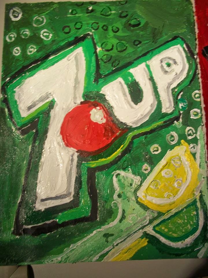 Art By Chimel: coke can logo drink